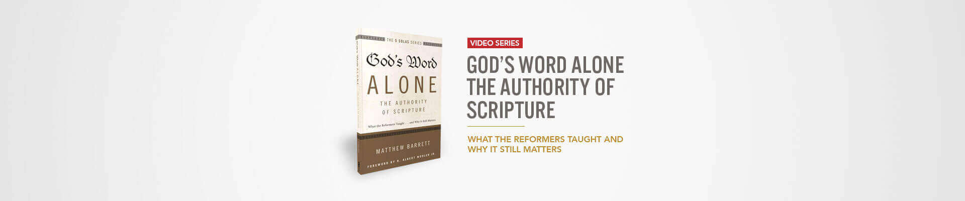God's Word Alone - Midwestern Baptist Theological Seminary God's Word Alone - Midwestern Baptist Theological Seminary