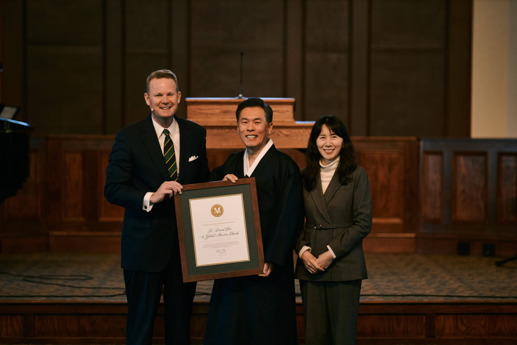 David Choi, Senior Pastor of Global Mission Church in Seoul, Visits ...