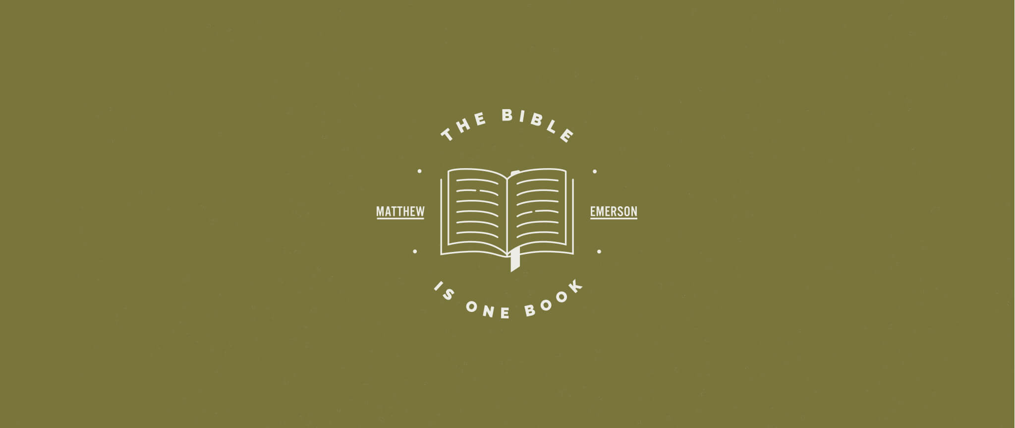 The Bible is One Book - Midwestern Baptist Theological Seminary